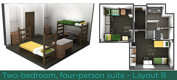 Cater Hall | Residence Life | NDSU