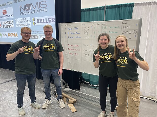 NDSU GeoWall team wins national competition | NDSU News | NDSU