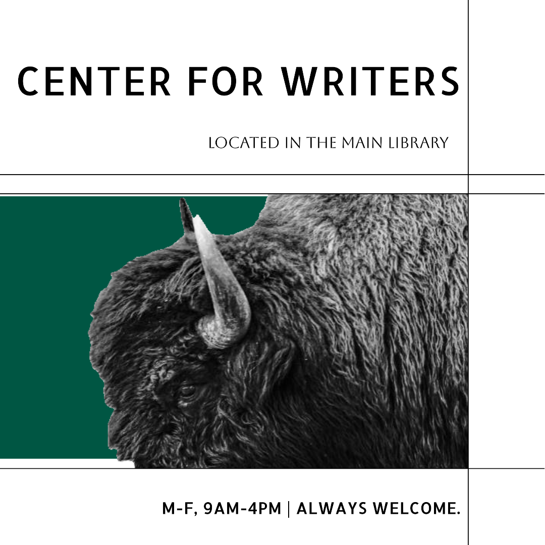 Center for Writers | NDSU