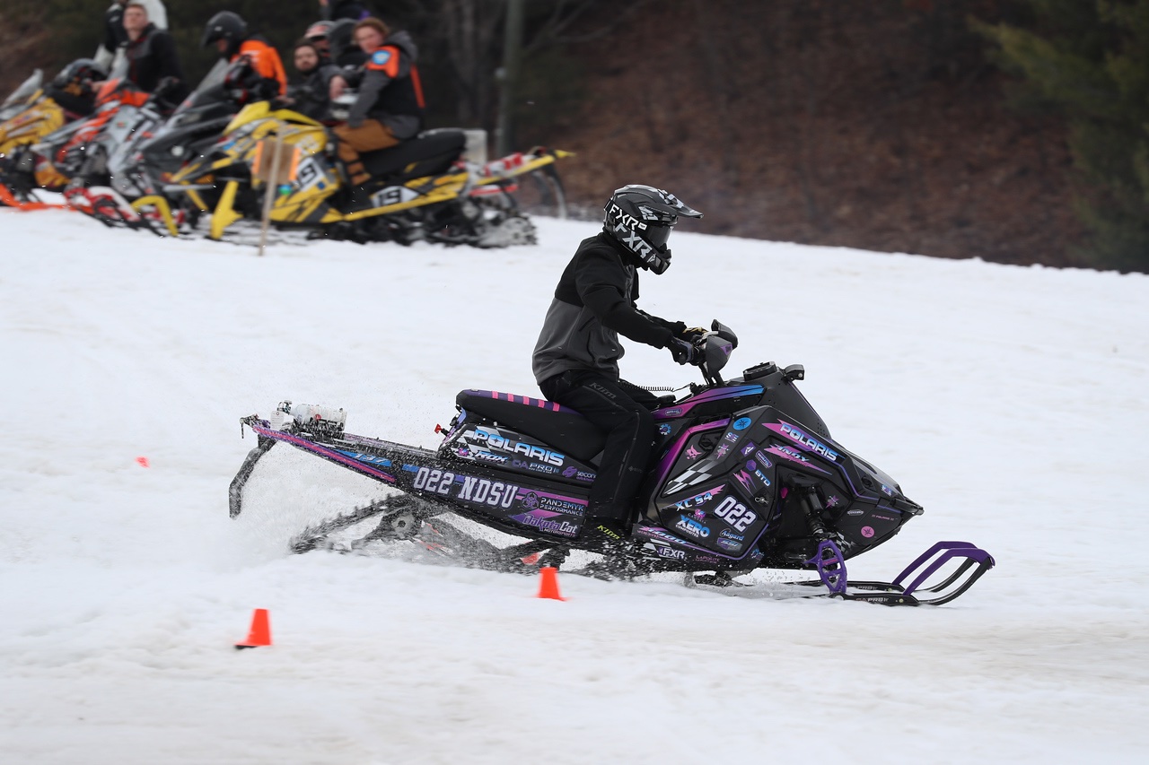 NDSU Clean Snowmobile Team finishes second