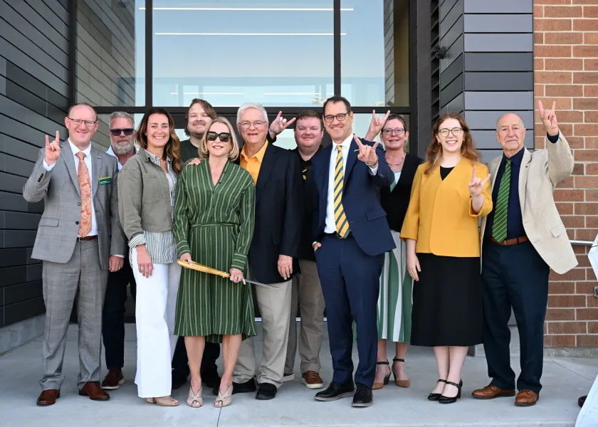 Dedication and ribbon cutting ceremony held for NDSU’s Challey Hall