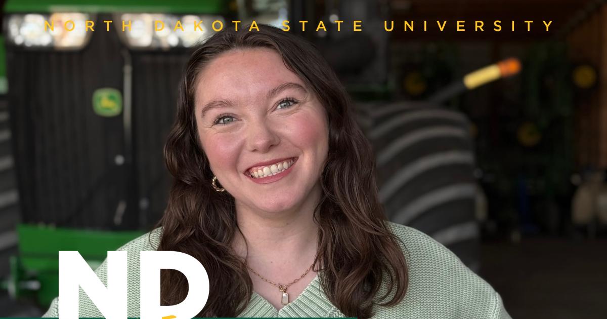 NDSU graduate making her mark in agriculture