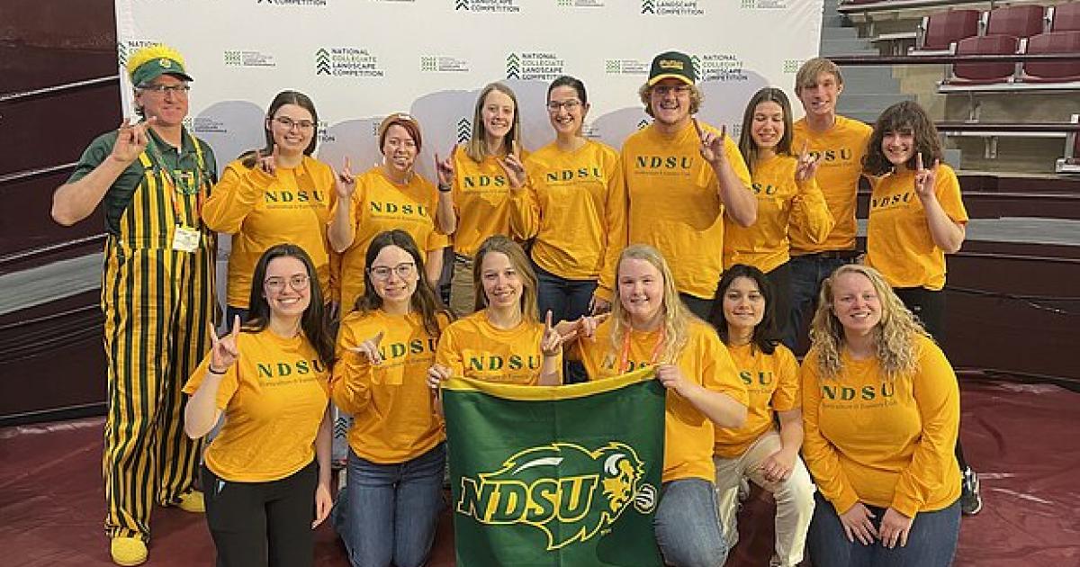 NDSU places in national landscape competition