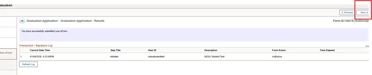 Apply for Graduation